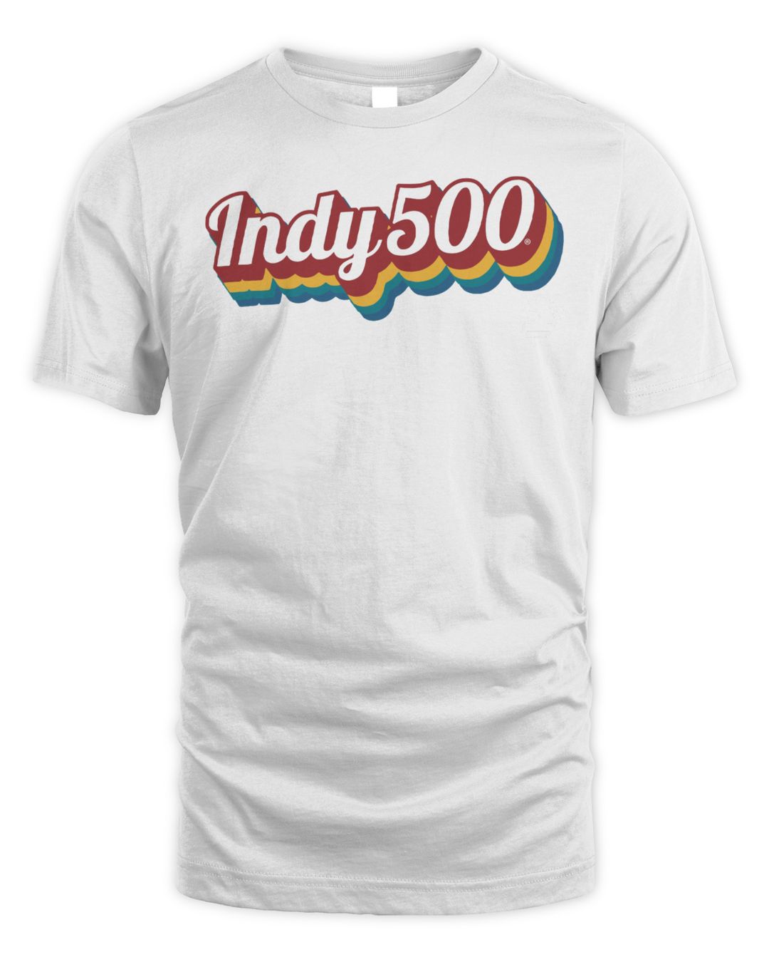Indy 500 Merchandise 2023 Indianapolis 500 Retro Bubble Text Shirt